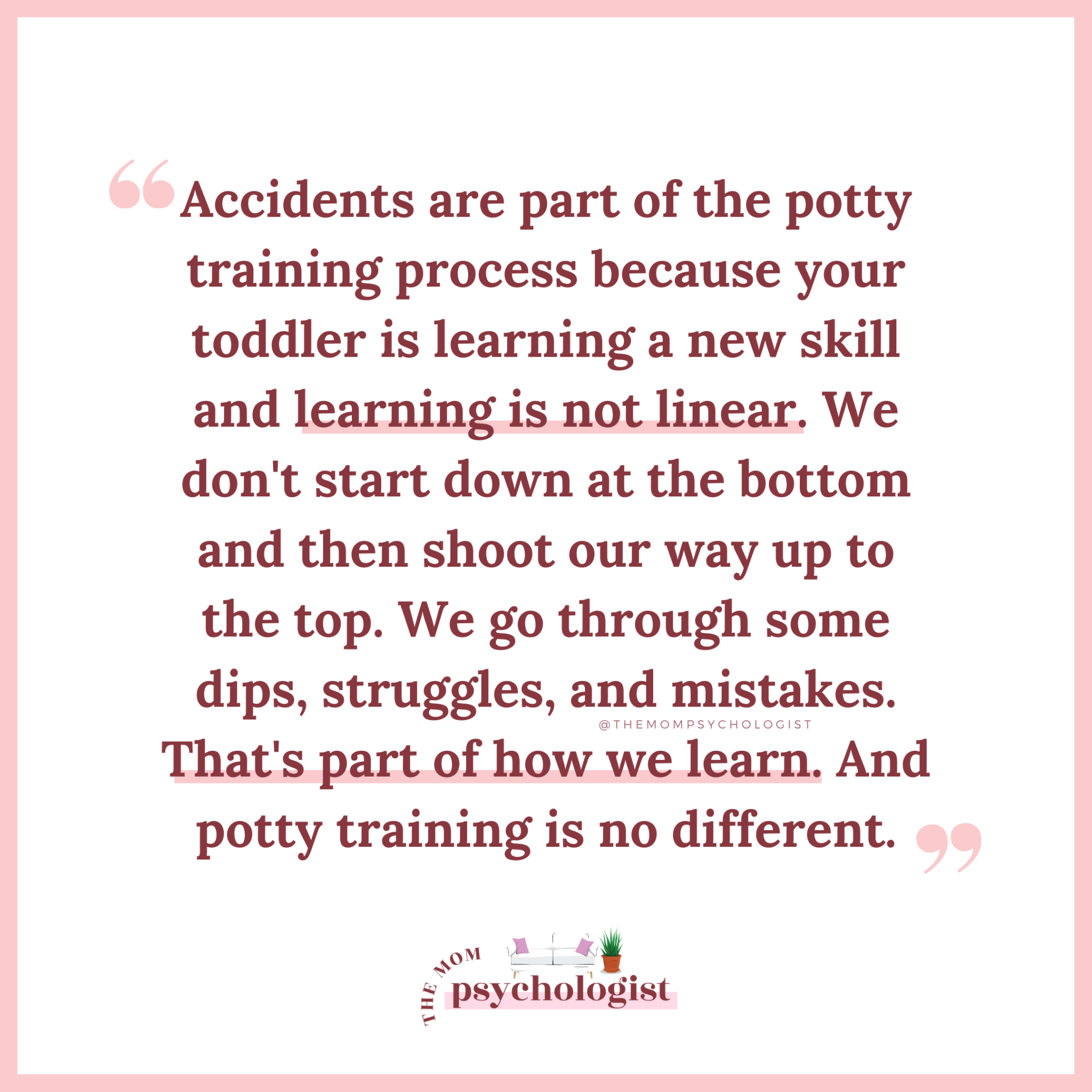 6 Phrases Not to Say During Potty Training | themompsychologist.com