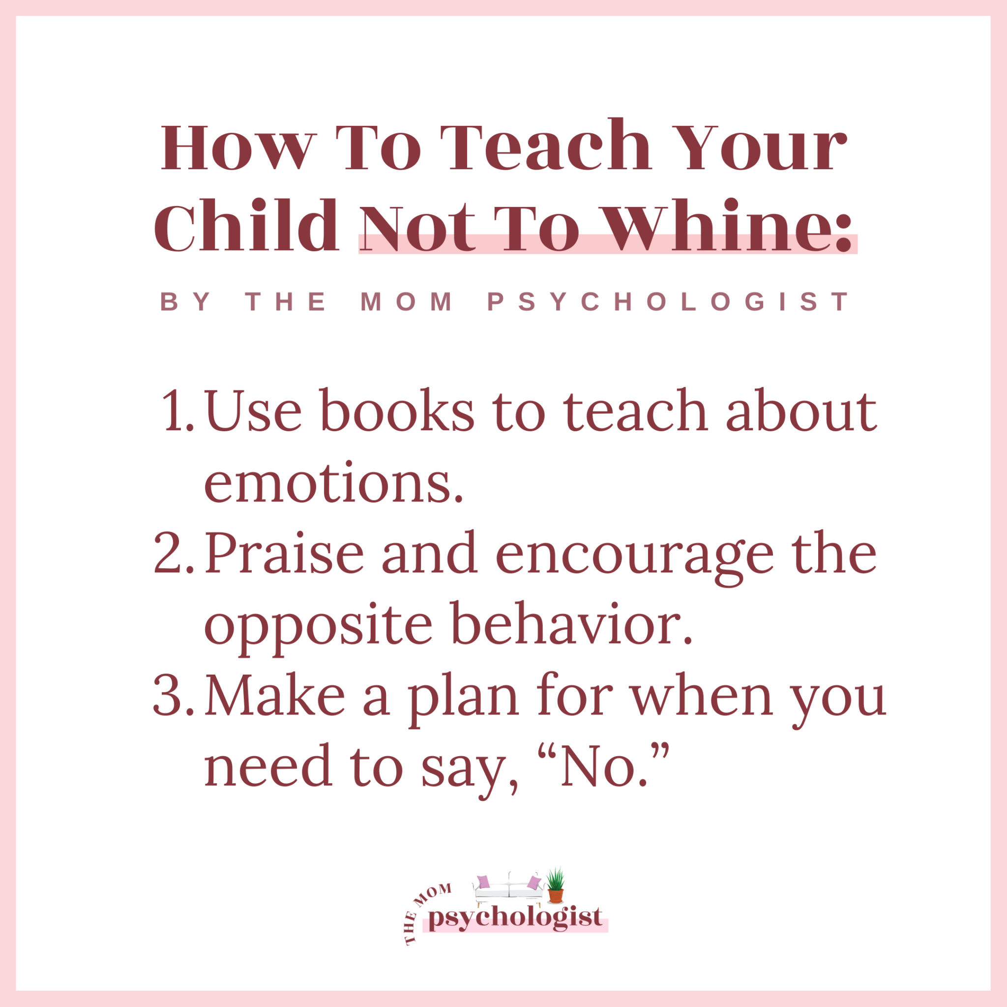 How to Stop Kids Whining & Help Them Speak Calmly | themompsychologist.com